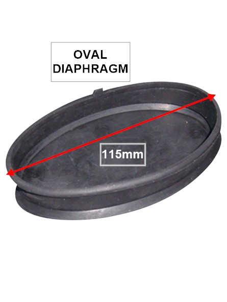 Macerator Round Rubber Diaphragm Membrane Saniflo Sani Access 95mm Dia ...